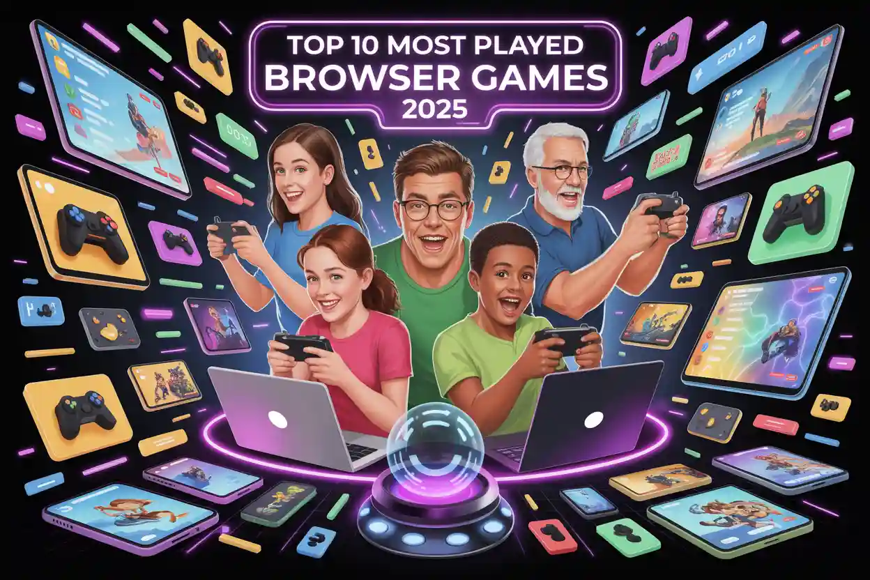 Top 10 Most Played Browser Games Right Now 2025 List